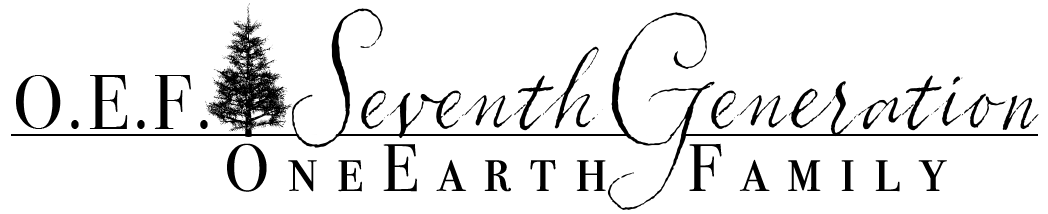 Me, Nathan, & One Earth Family by Eber Hampton – O.E.F. Seventh Generation